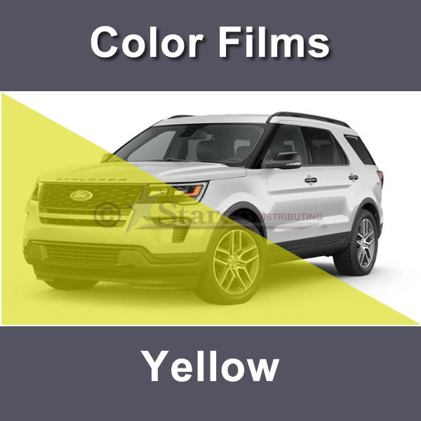 Axis Yellow Window Tinting Film 80% VLT — Starco Distributing